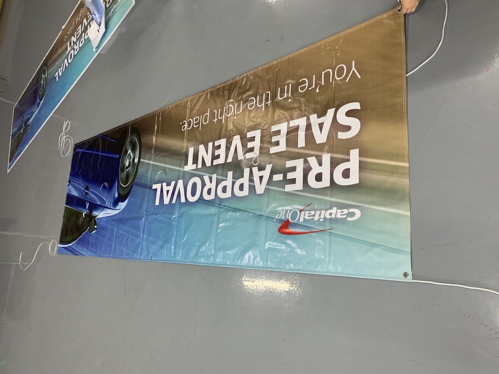 Printed PVC Banners - Aplus Sign